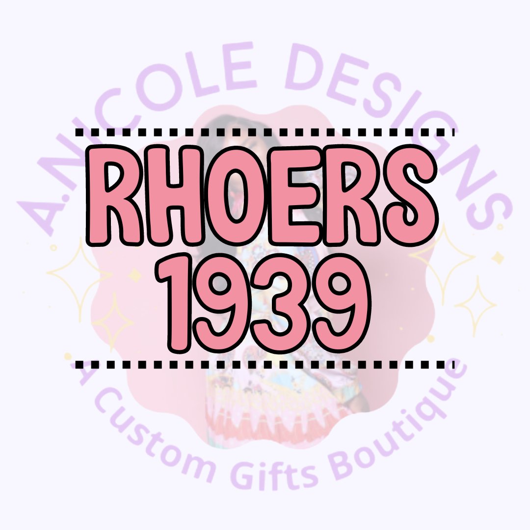 Rhoers 1939 – A.Nicole Designs